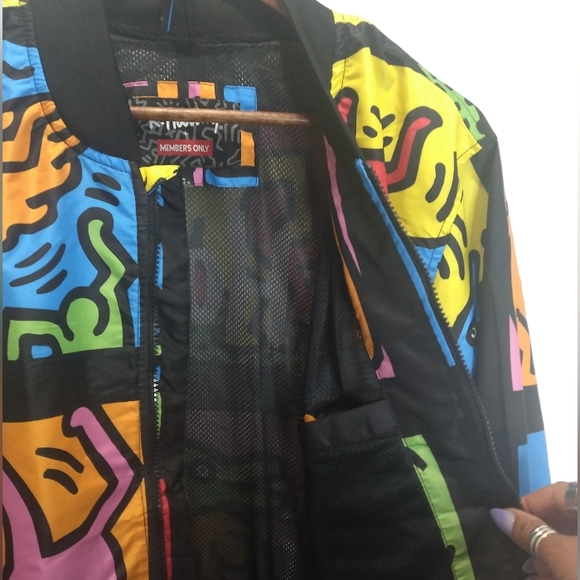 Members Only | Jackets & Coats | Keith Haring X Members Only Graffiti ...